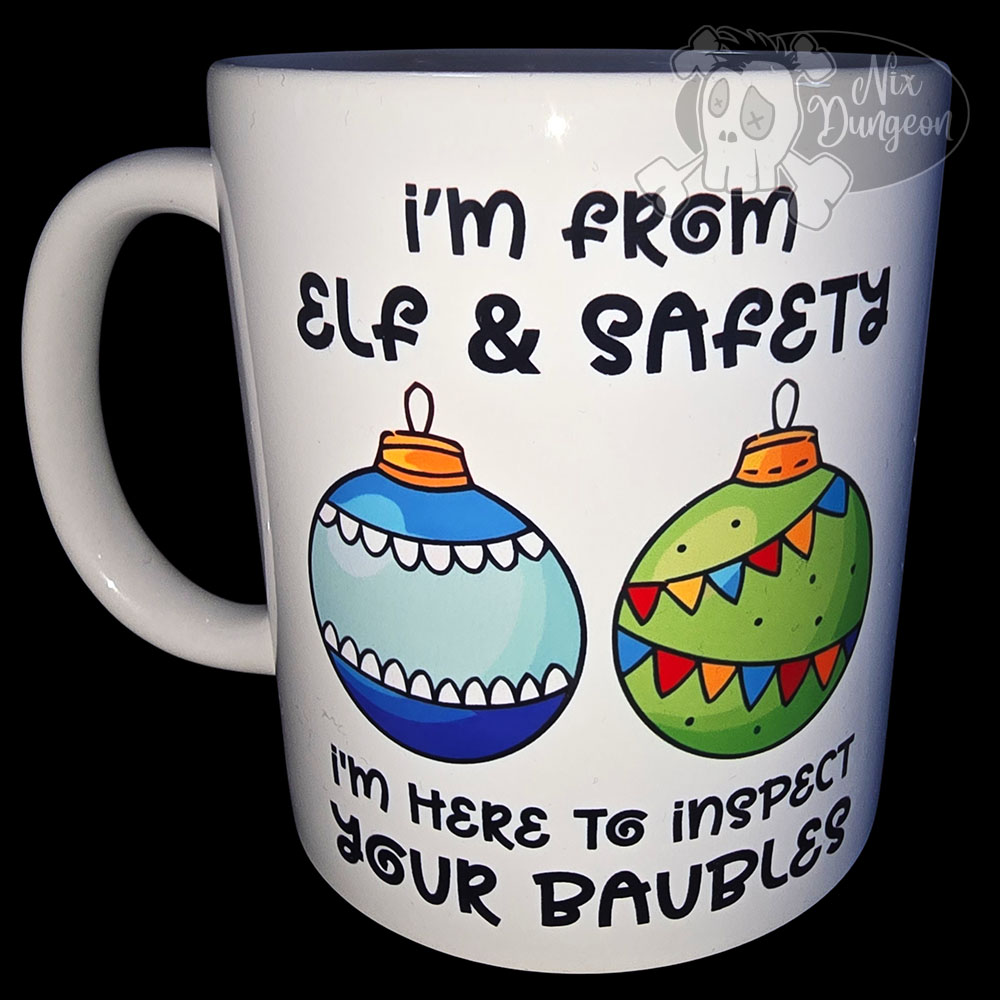 Elf and Safety Mug – Nix Dungeon