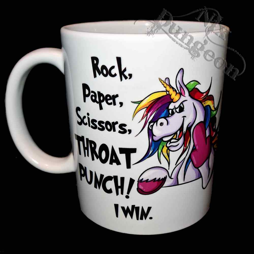 Throat Punch Mug – Nix Dungeon
